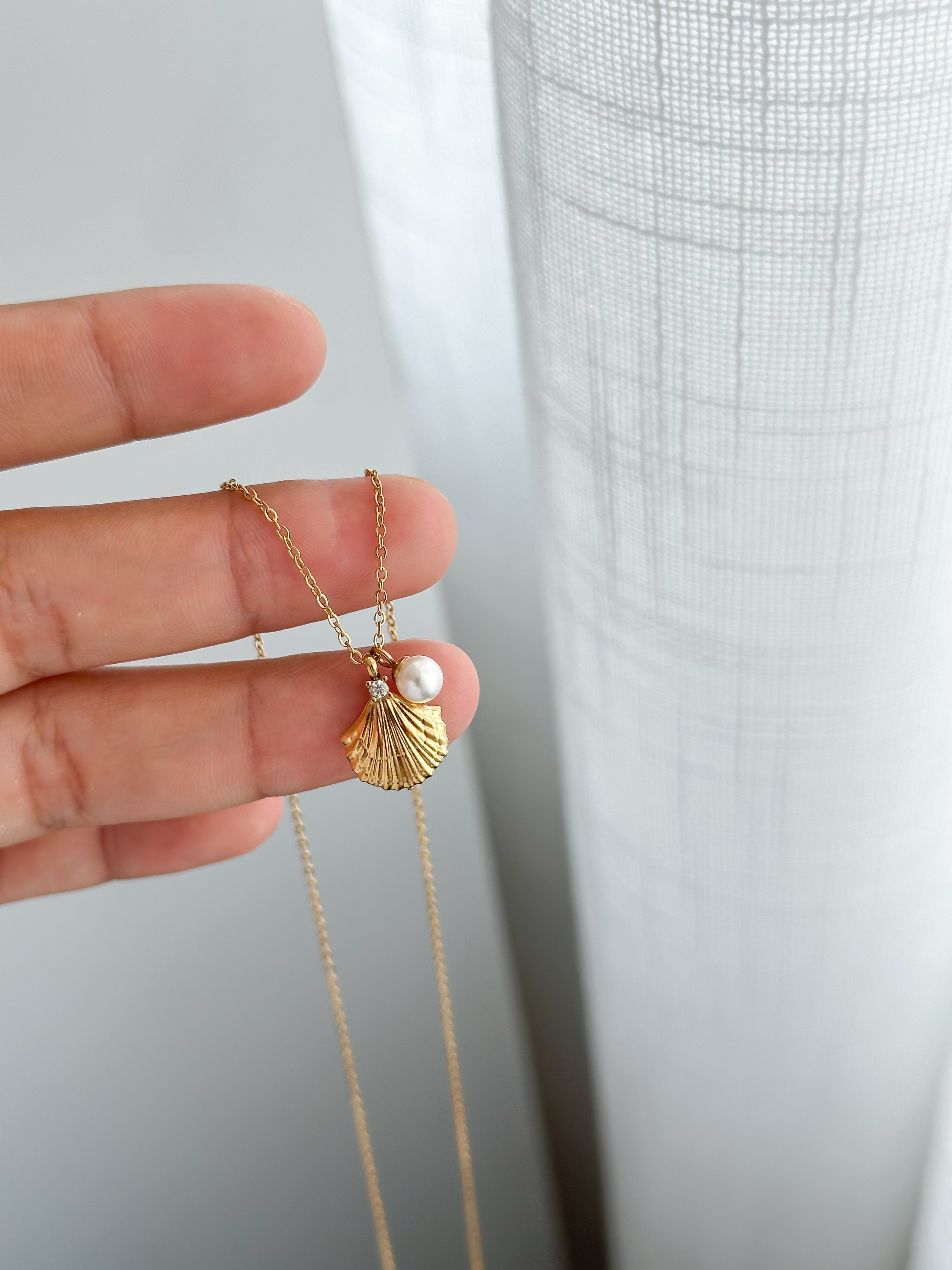 Cadneita concha + perla – she accessories